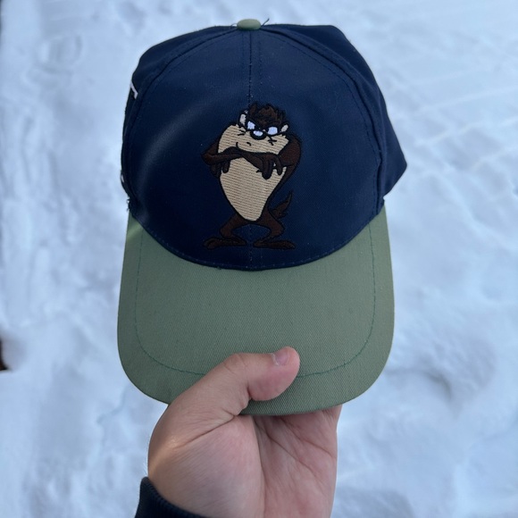 Accessories | Color Navy Blue Looney Tunes Taz Snapback Fits All Sizes ...